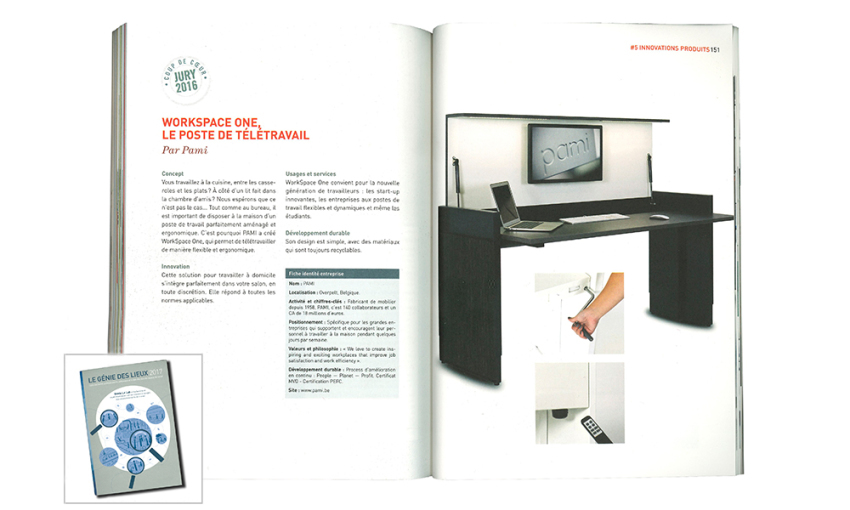 WorkSpace One wint Parijse Award | Pami